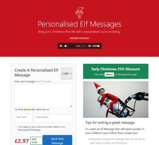 Elf Messages - almma.AI