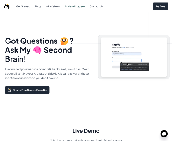 SecondBrain.fyi - Revolutionizing Customer Support with AI-Powered Answer Generation - almma.AI
