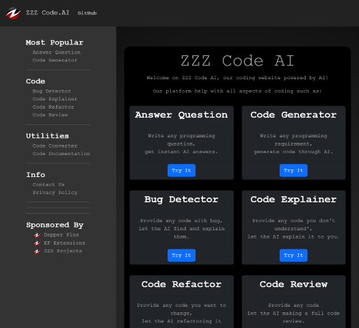ZZZ Code AI - Find Any Programming Answers, Generate Code and More! - almma.AI